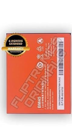 FLIPTRONICS ORIGINALS® BM45 Battery for Redmi Note 2 Battery with 6 ...