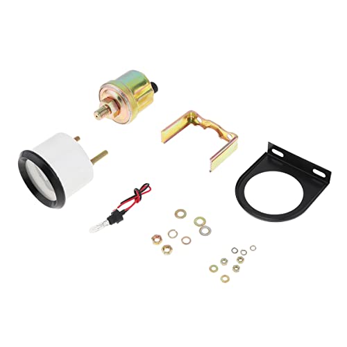 Snapklik.com : DriSentri Oil Pressure Gauge Kit, 2 52MM 12V 0100PSI ...