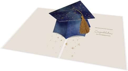 Amazon.com : Hallmark Signature Paper Wonder Pop Up Graduation Card ...