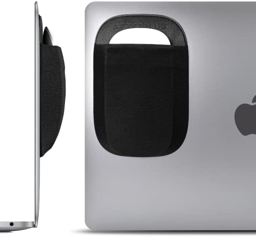 Amazon.com: Afterplug Stick-On Mouse Pouch for Laptop, Adhesive Holder ...