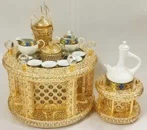 Amazon.com | Timeless Habesha 4 pieces Coffee Table Set REKEBOT. (CT006 ...