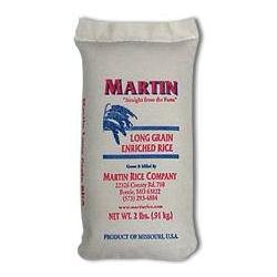 Amazon.com : Martin Rice Co. Long Grain Enriched White Rice : White ...