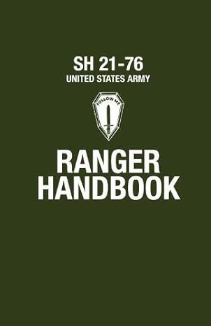 Ranger Handbook: U.S. Army: 9781581605686: Amazon.com: Books
