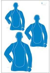 Amazon.com : VARIABLE DISTANCE REDUCED B-21E TARGET 100 PACK : Hunting ...