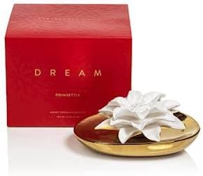 Amazon.com: Dream Holiday Zodax Porcelain Diffuser - Poinsettia : Home ...