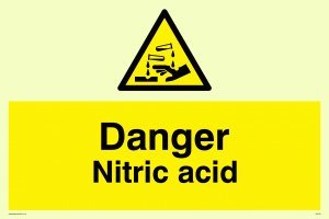 Nitric Acid Sign : Amazon.co.uk: DIY & Tools