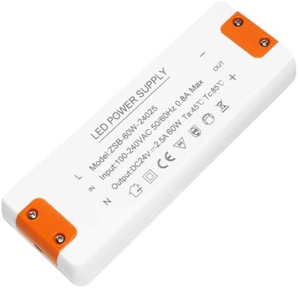 LiFud No Flicker 40W LED Light Driver 220-240V/DC 33-40V/950-1050ma ~50 ...