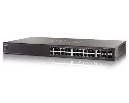 Amazon.in: Buy Cisco SG500-28-K9-G5 Stackable Managed Switch (Black ...