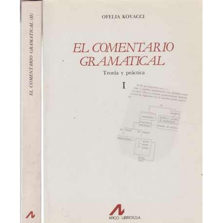 Amazon.com: El comentario gramatical: teoría y práctica (Coleccion ...