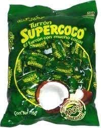 Amazon.com : SUPER TURRON SUPERCOCO ALL NATURAL COCONUT CANDY 50 COUNT ...