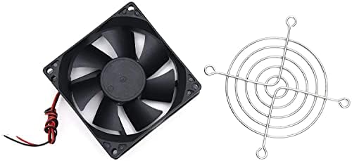 SP DC 12V Cooling Fan for PC Case, CPU Cooler with 3 Inches Grill ...