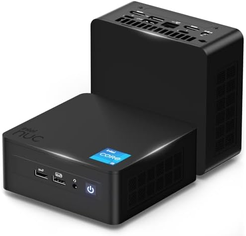 Intel NUC 13 Pro Mini PC, Core i5-1340P Processor Mini Computer (12 ...