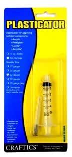 5 CC Syringe Plasticator with 27 Gauge Metal Needle - Plastic Glue ...