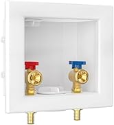 Amazon.com: SECKWHALE Press Washing Machine Outlet Box with Center ...