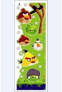 DM-S0006 ANGRY BIRDS HEIGHT CHART WALL STICKER : Amazon.co.uk: Baby ...