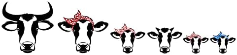 Amazon.com - Love Cows Car Vinyl Sticker Decal 6" farm ranch I love ...