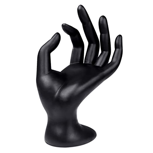 Arah Black Hand Jewelry Holder Female Mannequin for Bracelet, Watch ...