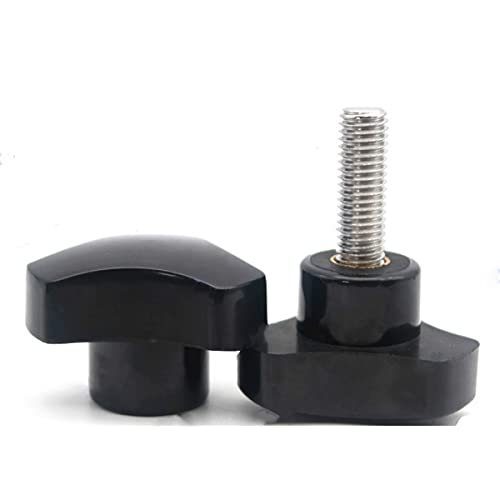 Plastic Star Shape Triangle Head Screw Bolt Clamping Knob Handle, M5 x ...