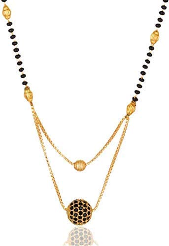 Buy ROYAL LOOK Traditional Double Layer Mangalsutra for Women at Amazon.in