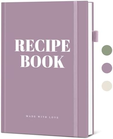 Amazon.com: Taja Recipe Book to Write in Your Own Recipes, Aesthetic ...