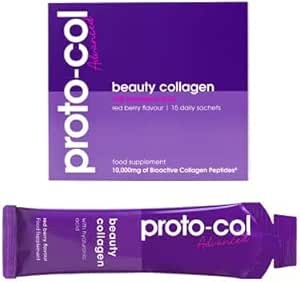 Proto-Col Beauty Collagen Supplements for Women - 10,000mg Collagen ...