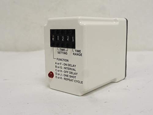 Time Delay Relay, 24Vac/Dc, 10A, Dpdt : Amazon.ca: Industrial & Scientific