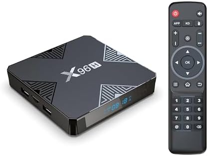 2025 NEW X96H 4G 64G Android tv box 13.0 Support 6K 4K 2.4G 5.8G Dual ...