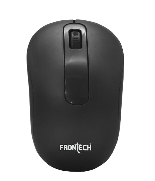 Amazon.in: Buy FRONTECH Wireless Mouse, 2.4 GHz with USB Nano Receiver ...