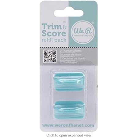 We R Memory Keepers Crafting Tools - Trim & Score Refill Blade : Amazon ...