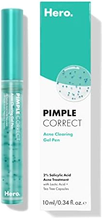 Amazon.com: Hero Cosmetics Pimple Correct Acne Clearing Gel Pen ...