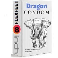 Buy Flexfeet Dragons condome for Men 8-inch | Extra Time| Online at Low ...