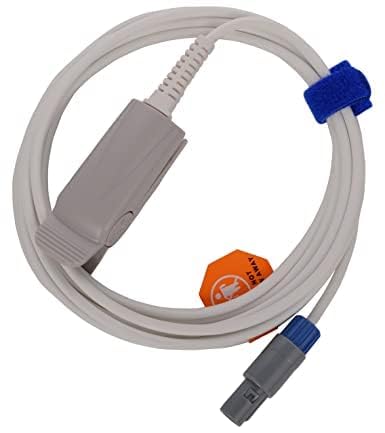 MINDRAY/EDAN 6PIN 40 DEGREE DOUBLE SLOT SPO2 PROBE 3MTR : Amazon.in ...