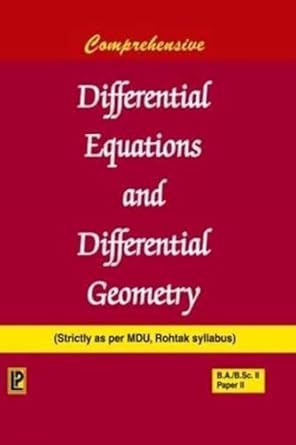 Comprehensive Differential Equations and Differential Geometry : Buy ...