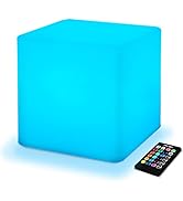 Mr.Go 6-inch RGB Color-Changing LED Ball Light Globe Orb Light w/Remote ...