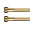 Amazon.com: 2 Pack 1Inch Diameter Wrap Around Curtain Rods, 28-48Inch ...