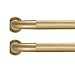 Amazon.com: 2 Pack 1Inch Diameter Wrap Around Curtain Rods, 48-84Inch ...