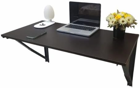 Palomino Wall Mounted Engineered Wood Foldable Study Table with Free ...