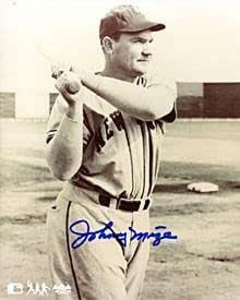 Johnny Mize Autographed Posing with a Bat 8x10 Photo - Autographed MLB ...