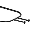 Amazon.com: PrettyHome Shower Curtain Rod Hoop Square Shape Bathroom ...