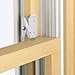 Double-Hung Window Opening Control Device, White Color with Bonus ...