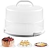 Amazon.com: 12in Extra Large Cake Carrier with Lid and Handle, Holds up ...