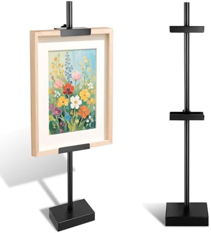 Amazon.com: Adjustable Tabletop Easel Stand-Up to 29" H Frame Holder ...