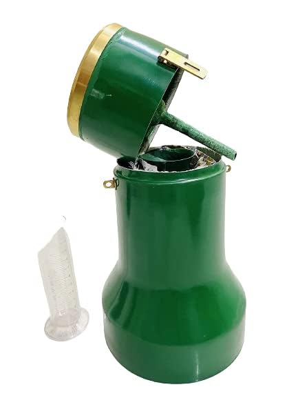 Rain Gauge with Plastic Measuring Cylinder/Rain Measuring Instrument ...