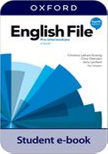 English file 4th edition pre-intermediate; student's book e-book ...