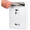 Amazon.com: KYODOLED Key Lock Mail Boxes Outdoor,Locking Wall Mount ...