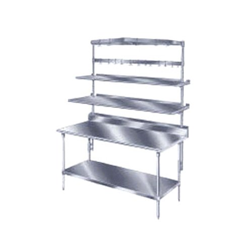 Amazon.com: 132" Table Mount Shelf - 1 Deck, Splash-Mount, 10" W ...