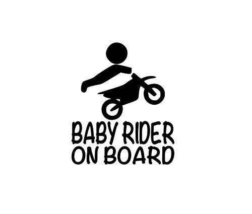 Baby Rider On Board Decal Vinyl Sticker|Cars Trucks Vans Walls Laptop ...