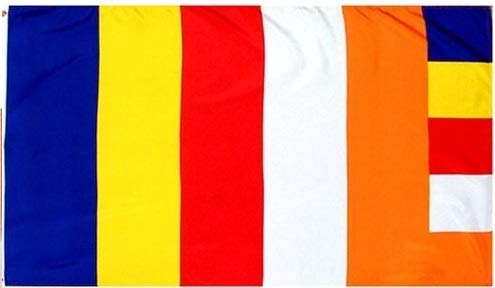 Panchshil Flag (Silky Cloth) (20X30 INCH) : Amazon.in: Garden & Outdoors