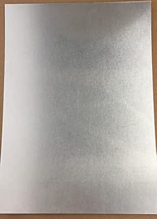 Zinc Sheet Sample 020-027" X 8 inches X 11 inches by Rotometals ...