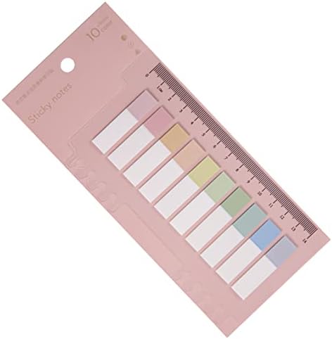 Amazon.com : Sticky Tabs with Ruler,moinkerin 200 Pieces Transparent ...